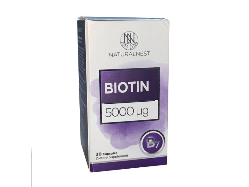 Naturalnest Biotin 5000 ug Takviye Edici Gıda 30 Kapsül | Bonaliva