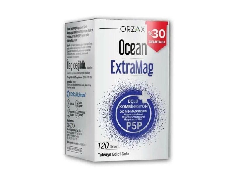 Orzax Ocean Extramag 120 Tablet | Bonaliva
