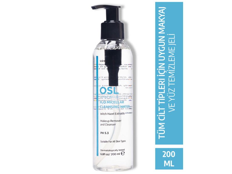 Osl Omega Skin Lab H2O Makyaj ve Yüz Misellar Temizleme Suyu 200 ml ...