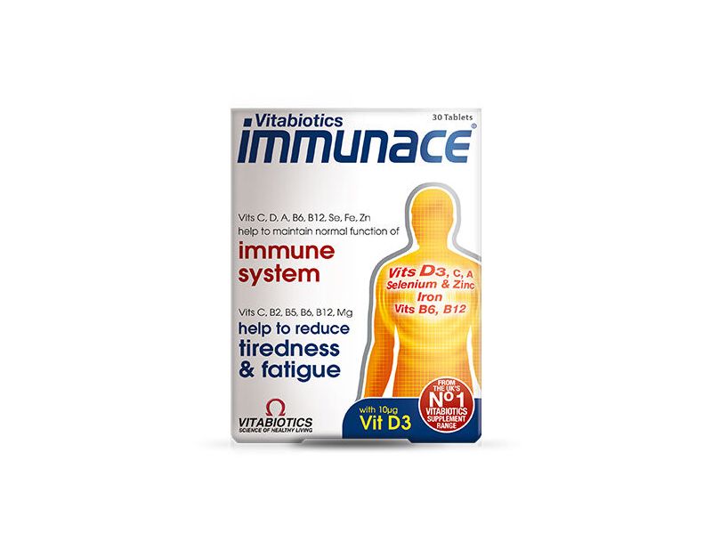 Vitabiotics İmmunace İmmune System 30 Tablets | Bonaliva
